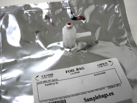 Multi-Layer Foil Bags with Single Polypropylene Fitting - Samplebags.eu ...